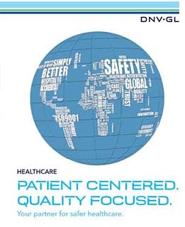 Healthcare accreditation by DNV