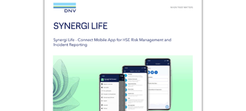 Risk assessment and HSE mobile app | Synergi Life Connect